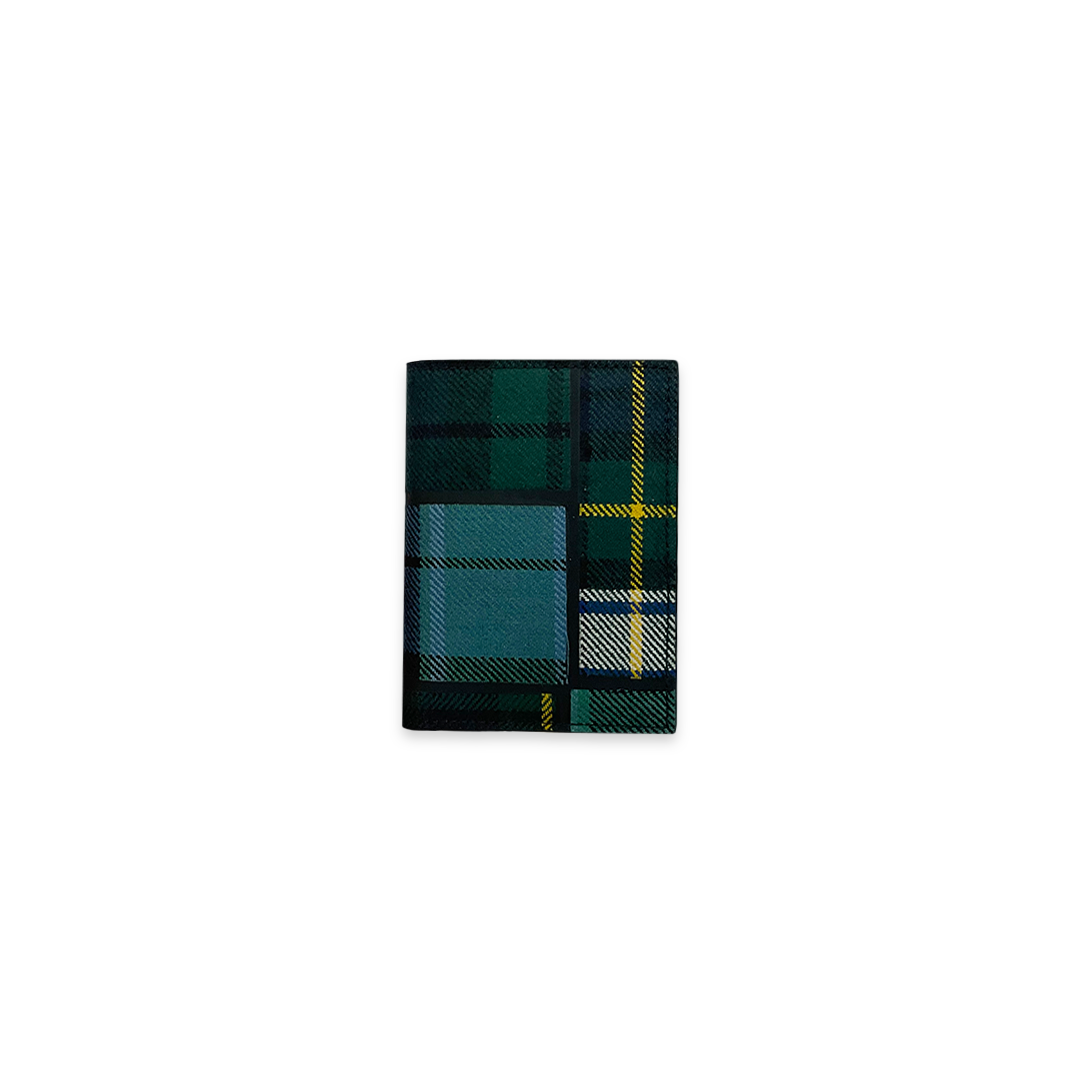 Tartan Patchwork Group Wallet Green 0641TPG – COMME des GARÇONS Melbourne